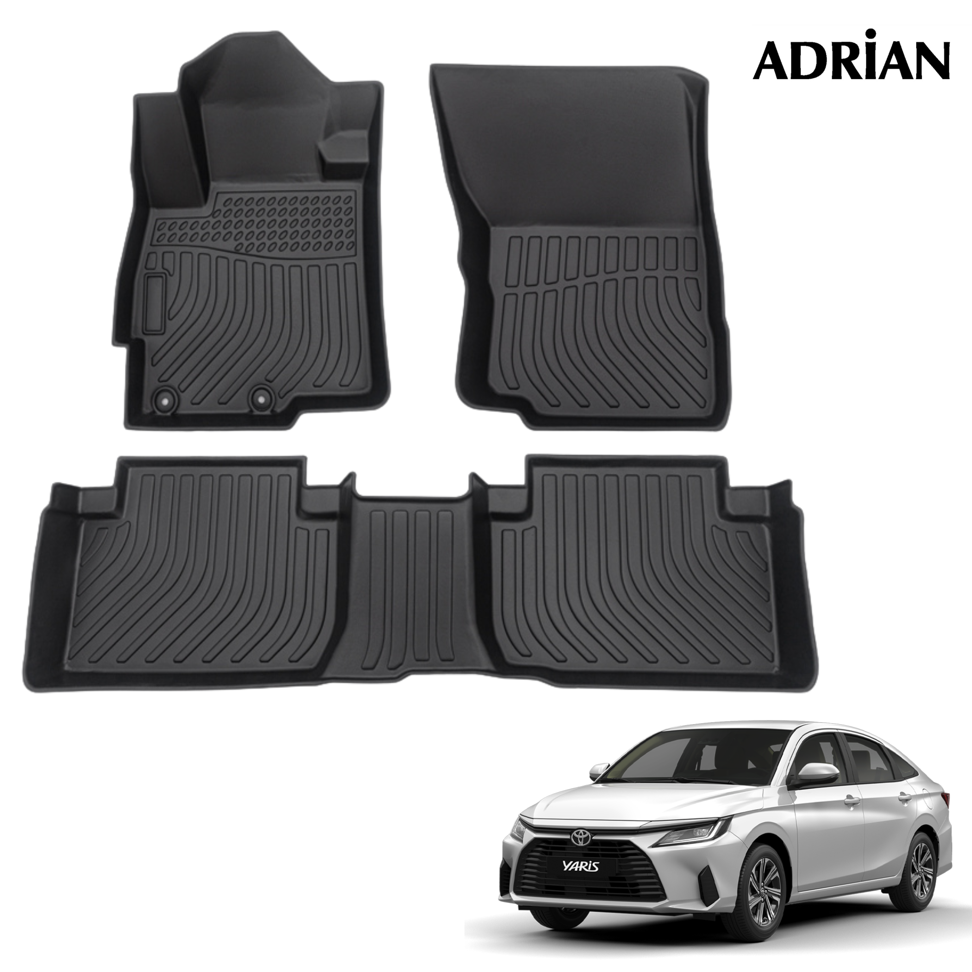 Toyota yaris mats store